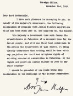 what is The Balfour Declaration? - internationalrelations101